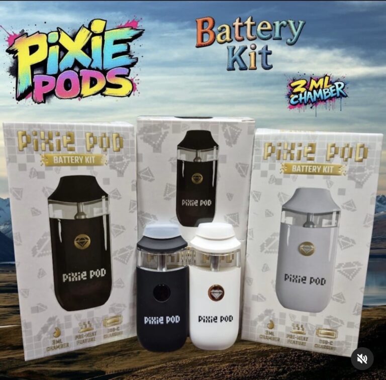 How to Use & Refill the Pixie Pod Battery Kit With the New Pixie Dust THCA Flawless Diamond ...
